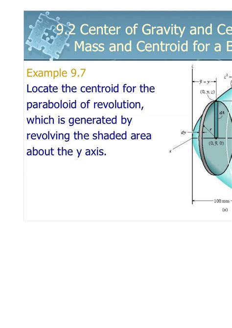 6161103 9 2 Center Of Gravity And Center Of Mass And Centroid For A B…