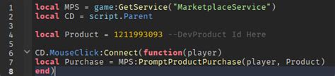 How To Make Devproduct Purchase Activate A Function Scripting