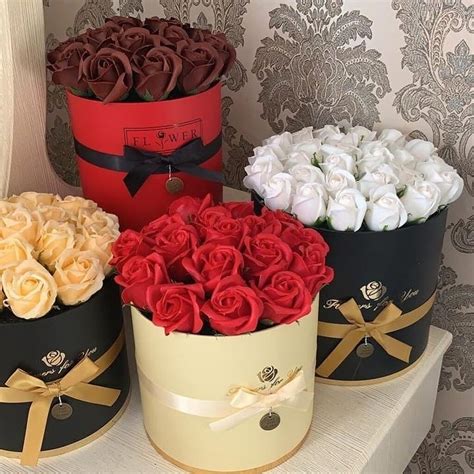 Букеты Мыльных Роз В Коробке Лучшая Фото Подборка