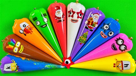 Numberblocks Alphablocks Looking Clay With Piping Bags Coloring The Most Satisfying YouTube