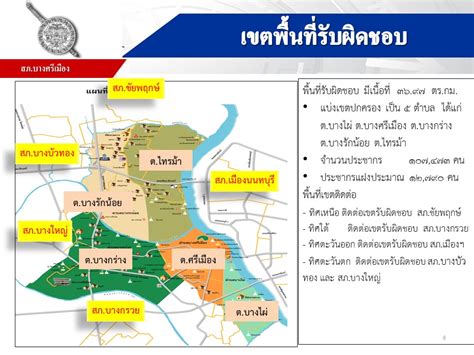 พื้นที่รับผิดชอบ สภ บางศรีเมือง สถานีตำรวจภูธรบางศรีเมือง ภ จว นนทบุรี