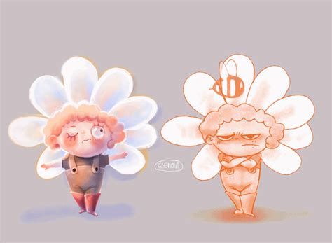 Camomile Character Design Behance