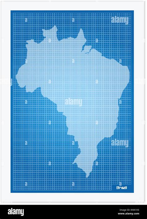 Contorno Del Mapa De Brasil Imágenes Vectoriales De Stock Página 3