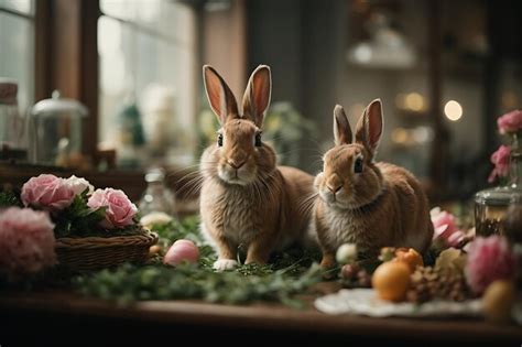 Premium Photo Bunny Wonderland