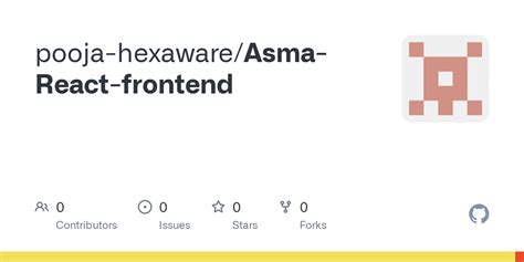 GitHub Pooja Hexaware Asma React Frontend
