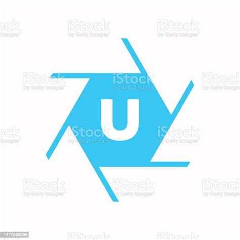 이니셜 문자 U 사진 로고 카메라 렌즈 개념 사진 로고 결합 U 문자 카메라 사인 로고 0명에 대한 스톡 벡터 아트 및 기타