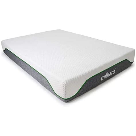 Milliard Memory Foam Mattress 10 Inch Firm Bed In A Boxpressure