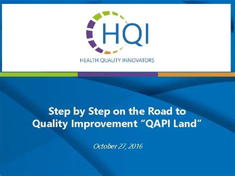 Step By Step On The Road To Quality