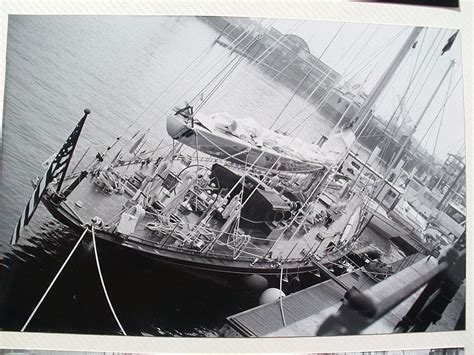Shockwave40 Endeavour J Class Yacht Pictured 1980s Ocean