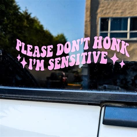 Dont Honk At Me Bumper Sticker Etsy