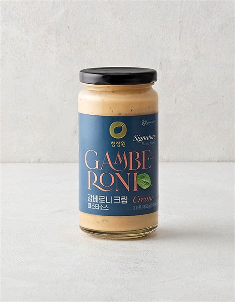 [청정원] 감베로니 크림 파스타소스 350g 마켓컬리