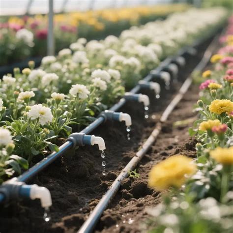 Application Of Drip Irrigation Technology In Facility Flower Cultivation Haili Pipe