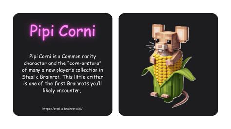 Pipi Corni Steal A Brainrot Wiki