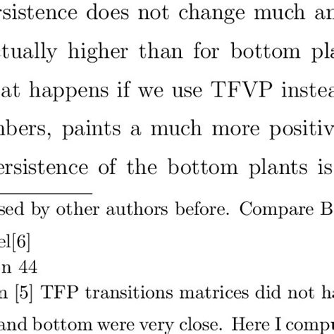 Shows The Transition Matrix For Tfp 16 Download Table