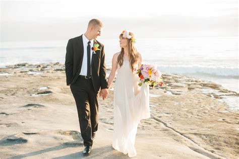 La Jolla Beach Wedding Hillary Muelleck Photography