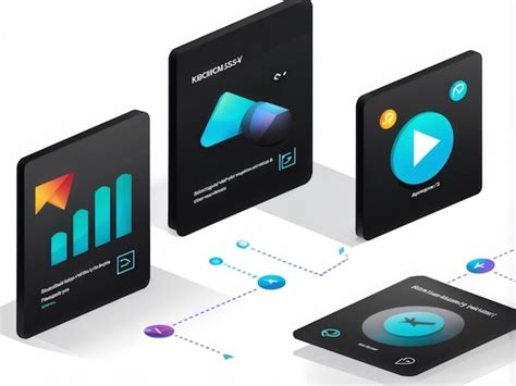 Modern Directional Arrows For Web Interface Premium Ai Generated Image