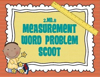 Measurement Word Problem Unit By Two Broke Teachers TPT