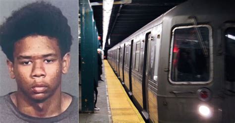 Nyc New Years Eve Horror Man Shoved In Front Of Moving Subway Train