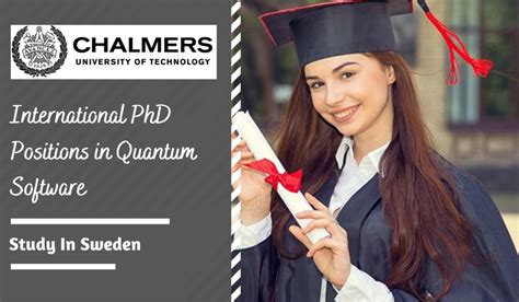 international phd positions in quantum software sweden scholarship