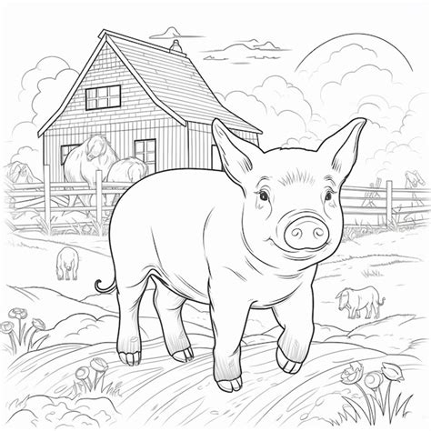 Charlottes Web Wilbur Coloring Page