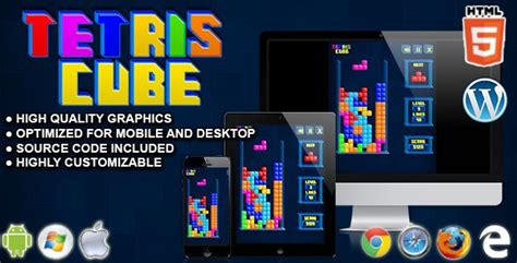 Tetris Cube Html5 Arcade Game By Codethislab Tetris Cube Is A Html5 Arcade Game Are You A