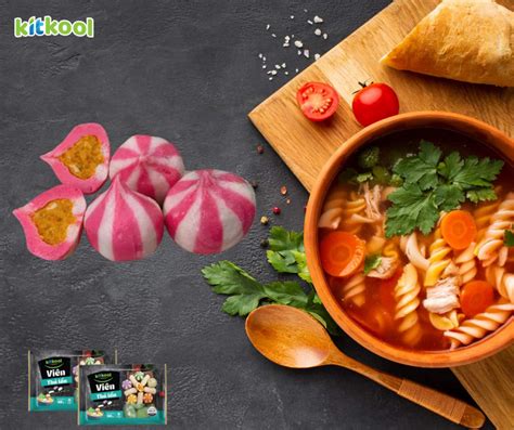 Viên Thả Lẩu Kitkool đủ Vị Hấp Dẫn Thực Phẩm Kitkool