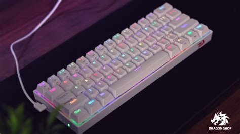 بررسی کیبورد Redragon K530 Pro Draconic Elite White دراگون شاپ