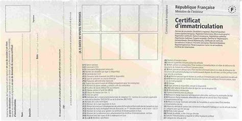 Documents Et Justificatifs Pour Faire Une Demande De Carte Grise