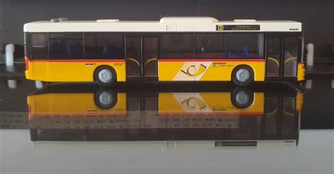 Rietze 65444 PTT PostAuto Bus MAN NL 223 263 Linie 43 1 87 Kaufen
