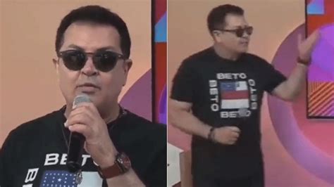 Climão Beto Barbosa se irrita pergunta e abandona programa ao vivo Pensar Piauí