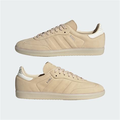 Adidas Samba Shoes Beige Adidas Uae