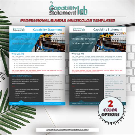 Electrical Capability Statement Template Archives Capability