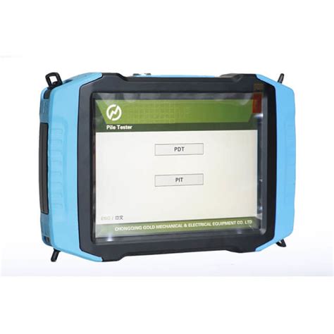 8g Dynamic Pile Testing Equipment 12khz High Strain Dynamic Pile Load