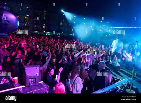 Cheering Concert Crowd
