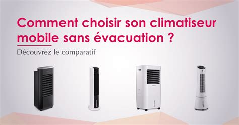 Le meilleur climatiseur mobile sans évacuation Comparatif 2025 Avis