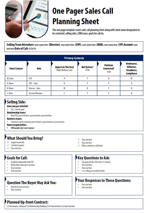 Weekly Sales Call Template Easy To Use Call Log Template For Sales