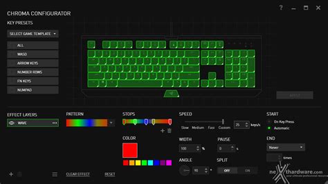 Razer BlackWidow X Chroma 4 Razer Synapse 2 0 Recensione