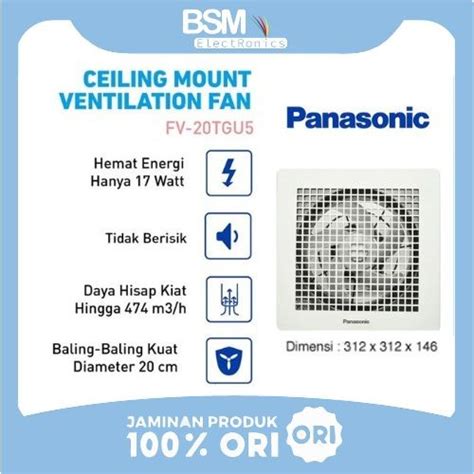 Exhaust Fan Plafon Panasonic