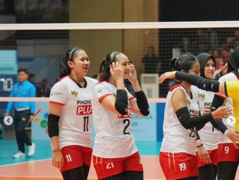 Hasil Timnas Voli Putri Indonesia Vs Thailand Di SEA V League 2023