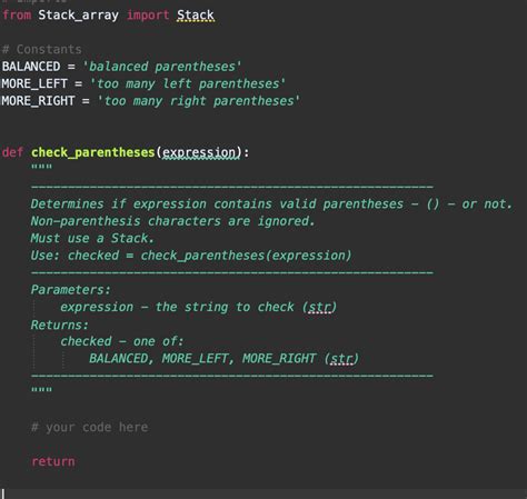 Solved Om Stackarray Import Stack Constants Lanced