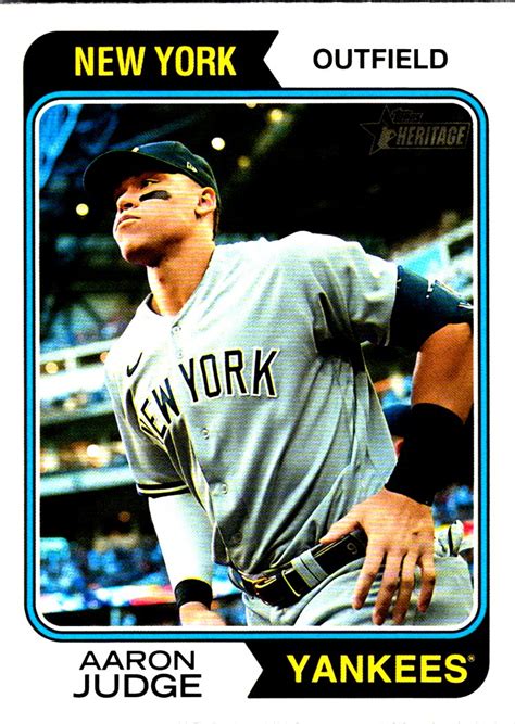 2024 Topps Heritage Aaron Judge Special Aidan Arleyne