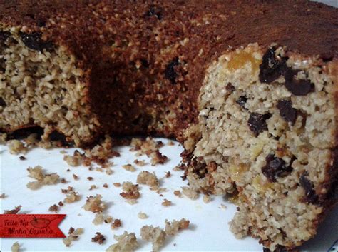 Feito na minha cozinha Bolo de Banana sem Farinha e sem Açúcar