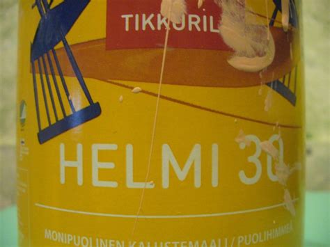 Tikkurila Helmi 30 (Тиккурила Хелми) краска для мебели | отзывы