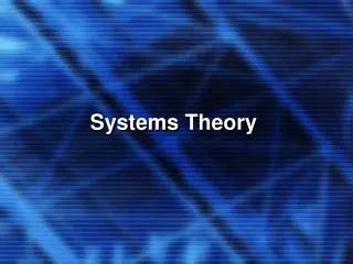 PPT Dynamic Systems Theory PowerPoint Presentation Free Download ID