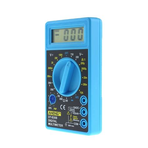Dt 830b Multimeter Lcd Auto Rækkevidde Digital Vo Grandado