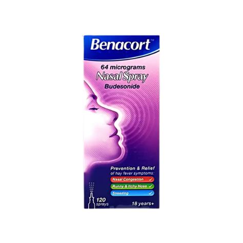 Benacort Nasal Spray 10ml Clear And Refreshing Support Uk Meds Online