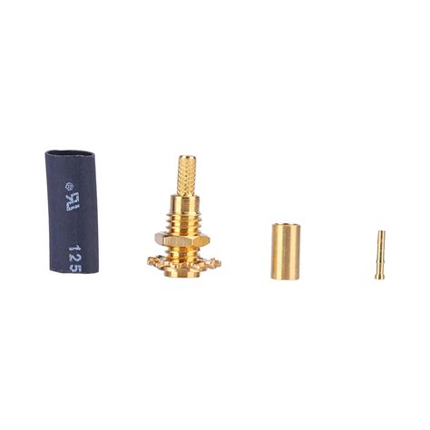 Mx 5 Pin Mini Din Male Connector Metal Solder Type Gold Plated Mx Mdr Electronics