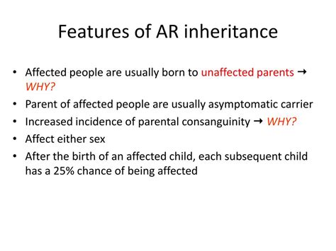 Ppt Patterns Of Inheritance Powerpoint Presentation Free Download