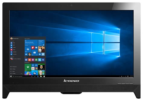 Best Buy Lenovo C260 19 5 All In One Intel Celeron 4GB Memory 500GB Hard Drive Black C260