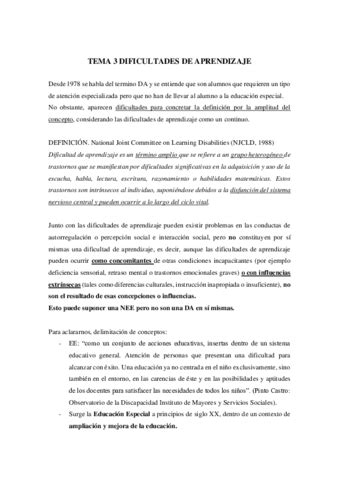 DIFICULTADES APRENDIZAJE Pdf
